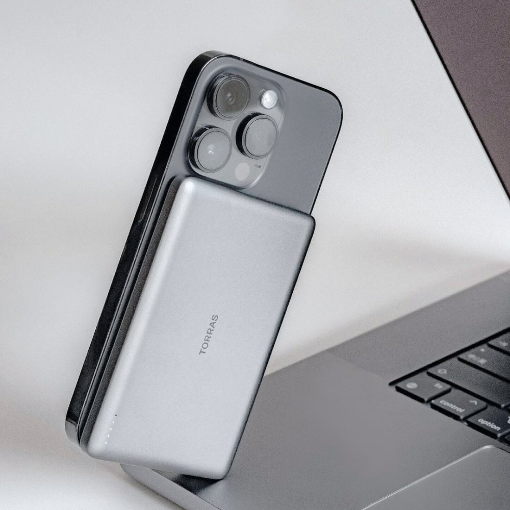 TORRAS MiniMag 5000mAh 超薄MagSafe磁吸行動電源｜TORRAS 圖拉斯台灣官方網站